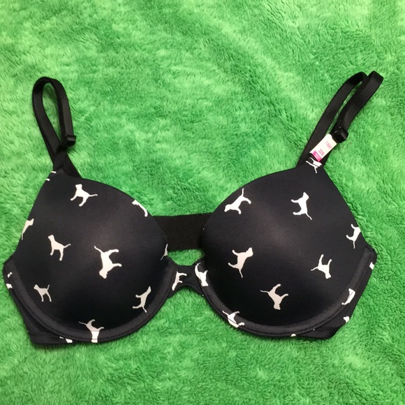 PINK Victoria's Secret | Intimates & Sleepwear | Pink Dog Logo Lightly ...